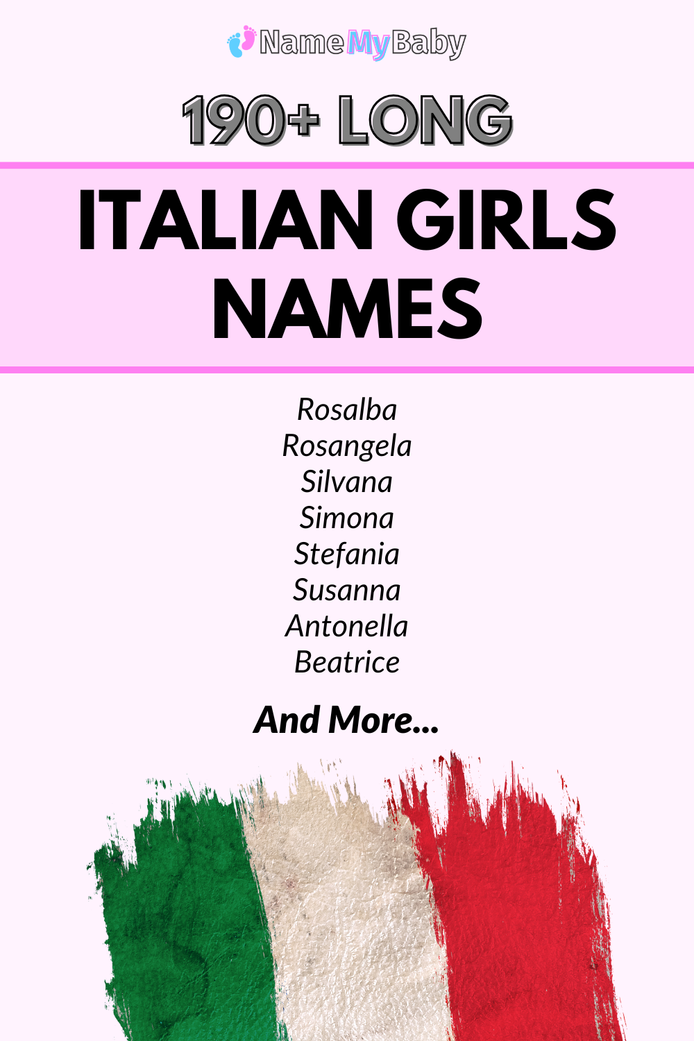 190+ Italian Girls Names | Name My Baby