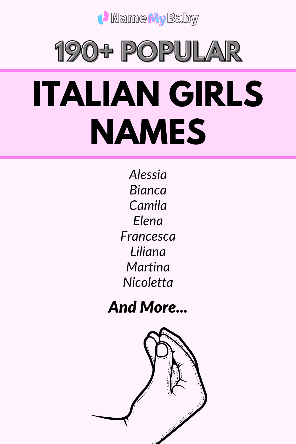 190+ Italian Girls Names | Name My Baby