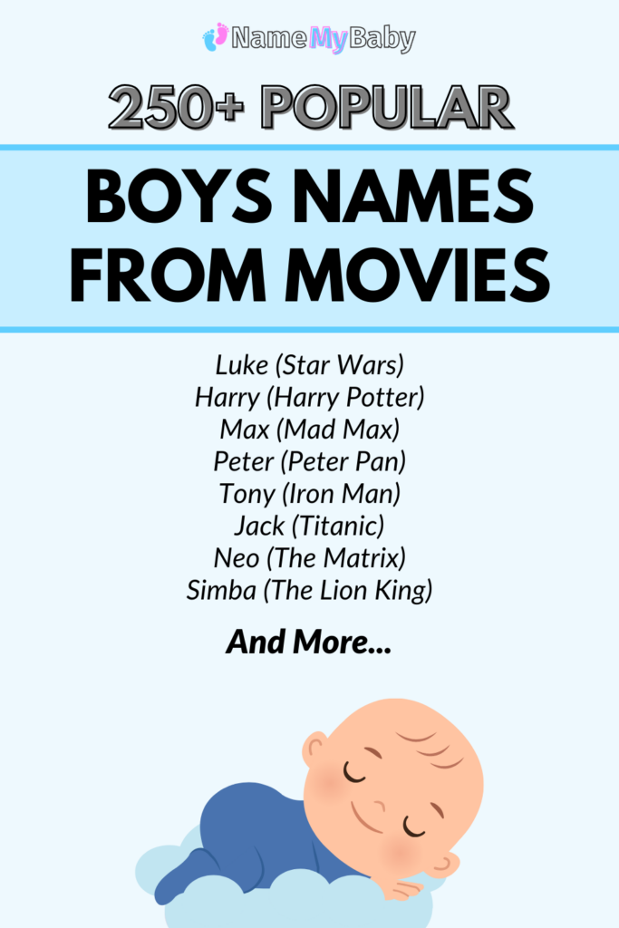 480+ Boys Names From The Movies | Name My Baby