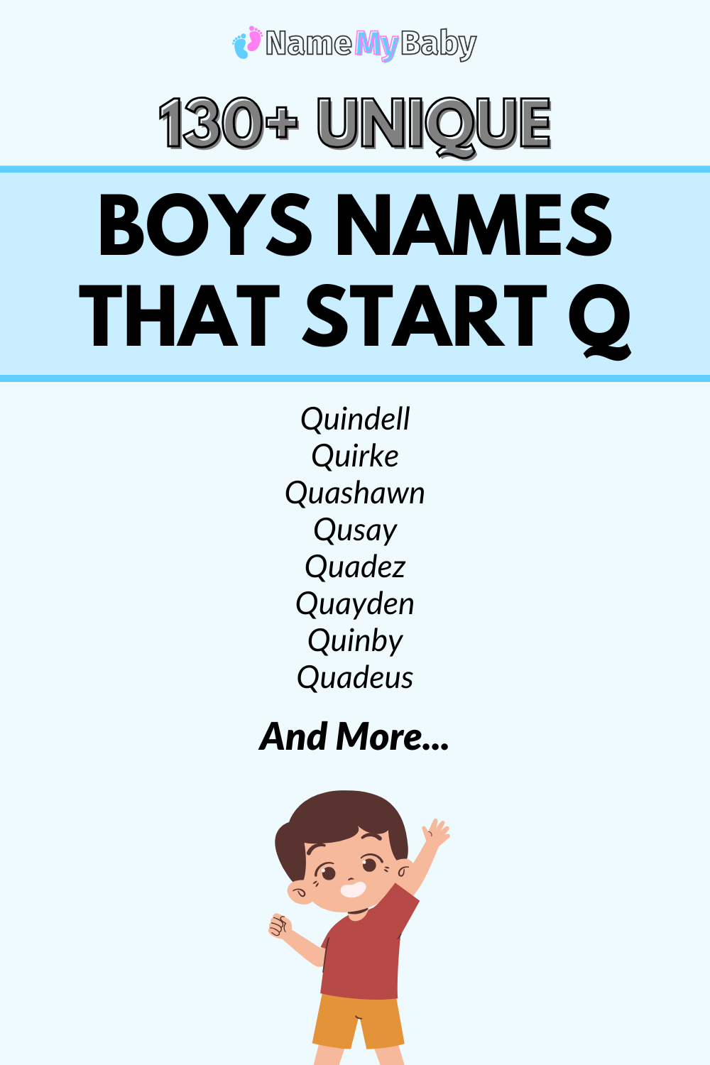 130+ Boys Names That Start With Q | Name My Baby