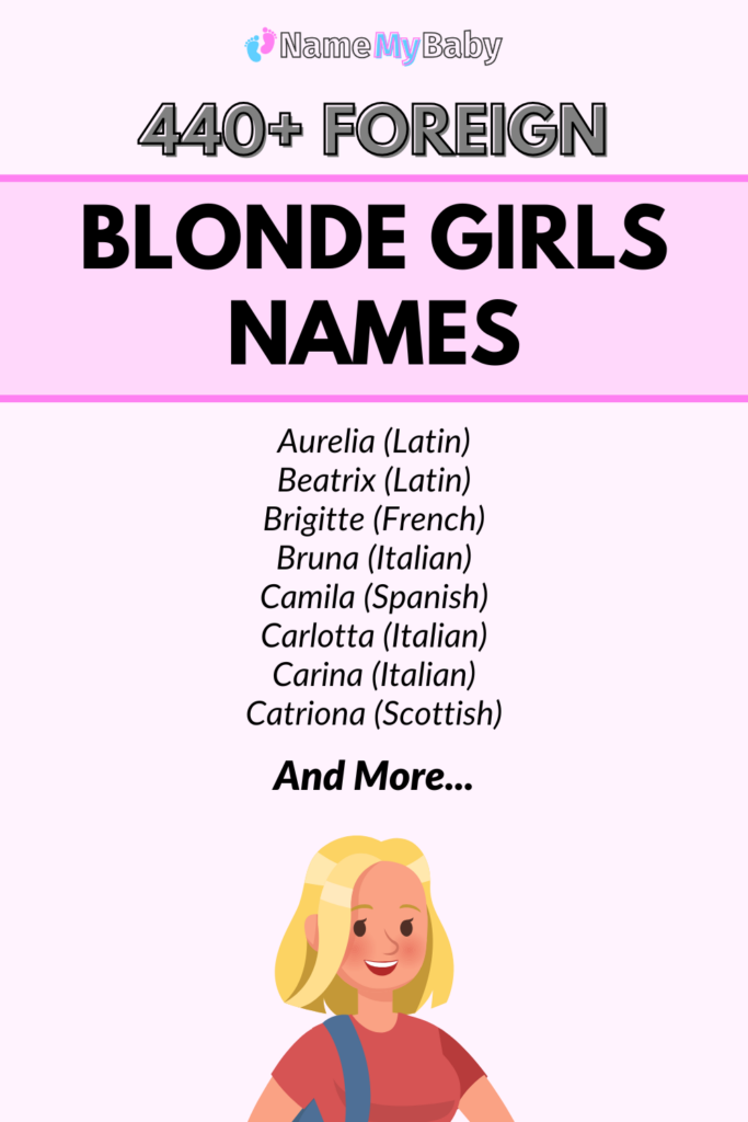 440+ Blonde Girls Names | Name My Baby
