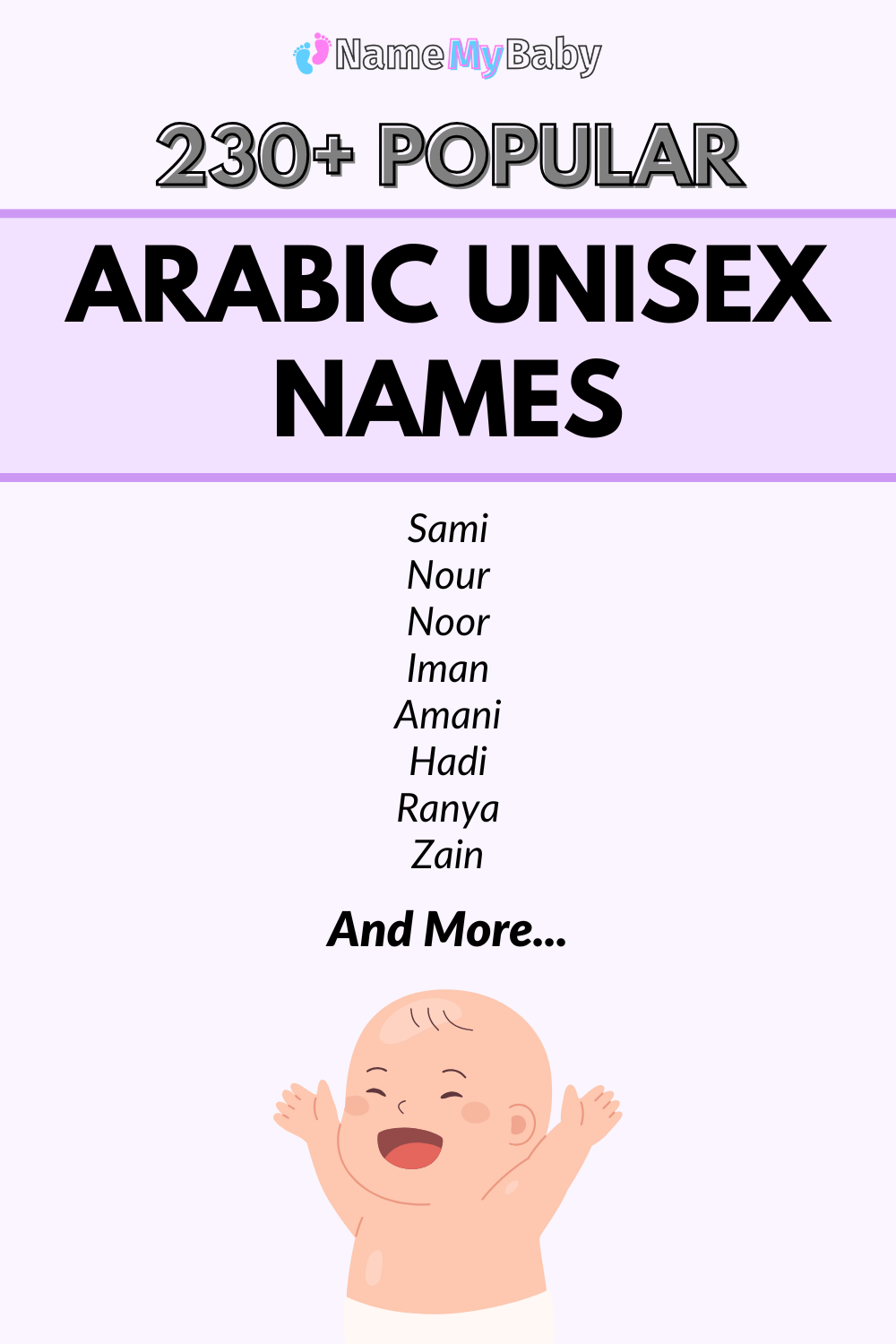 230+ Arabic Unisex Names | Name My Baby