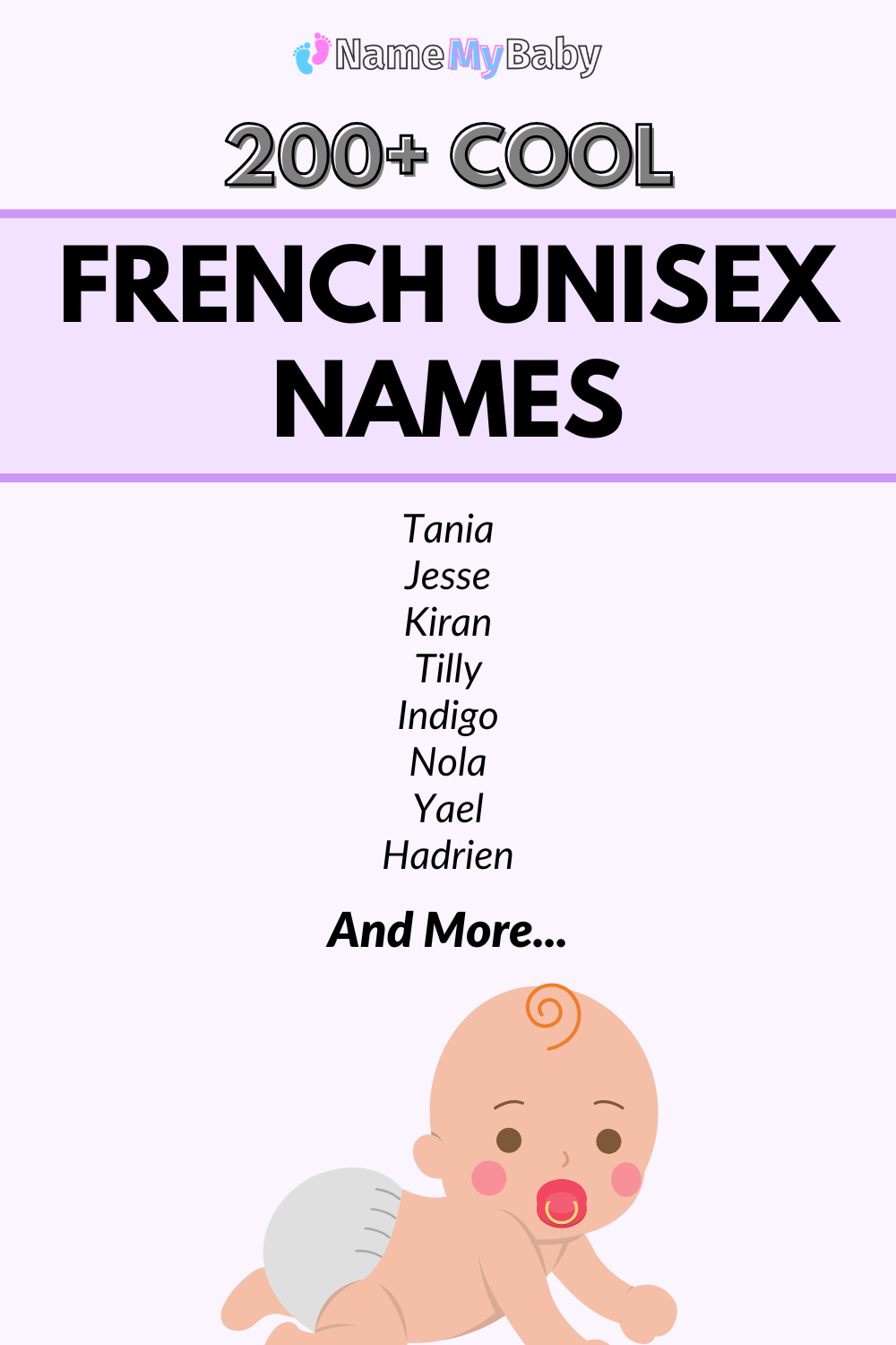 250+ French Unisex Names | Name My Baby