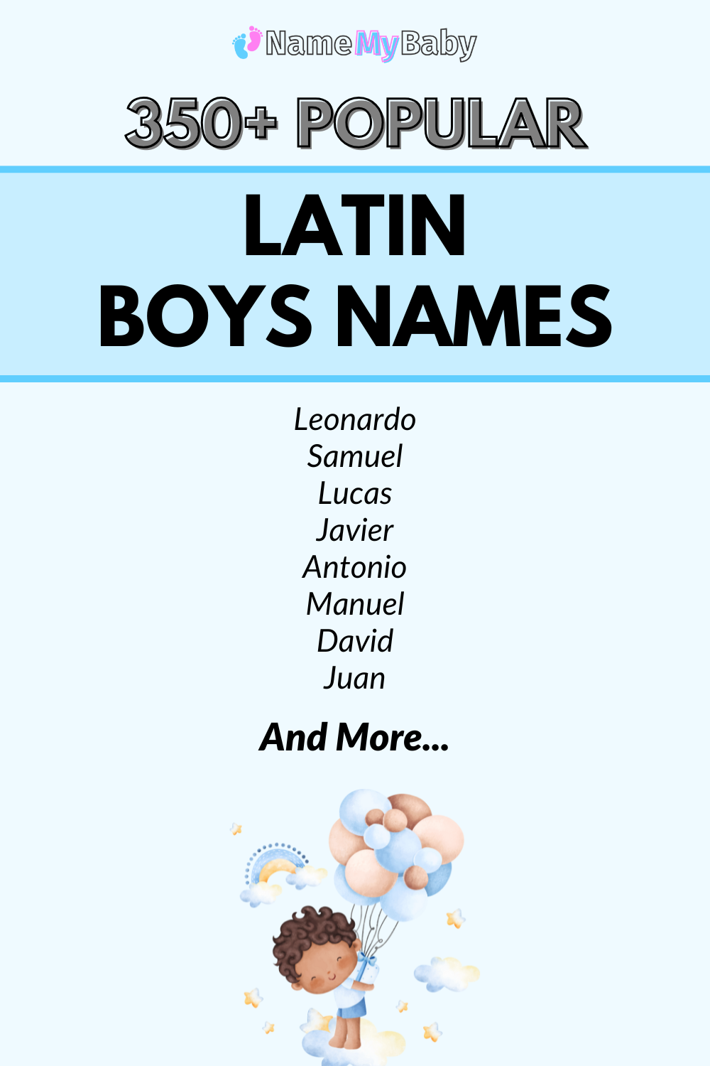 350+ Latin Boys Names | Name My Baby