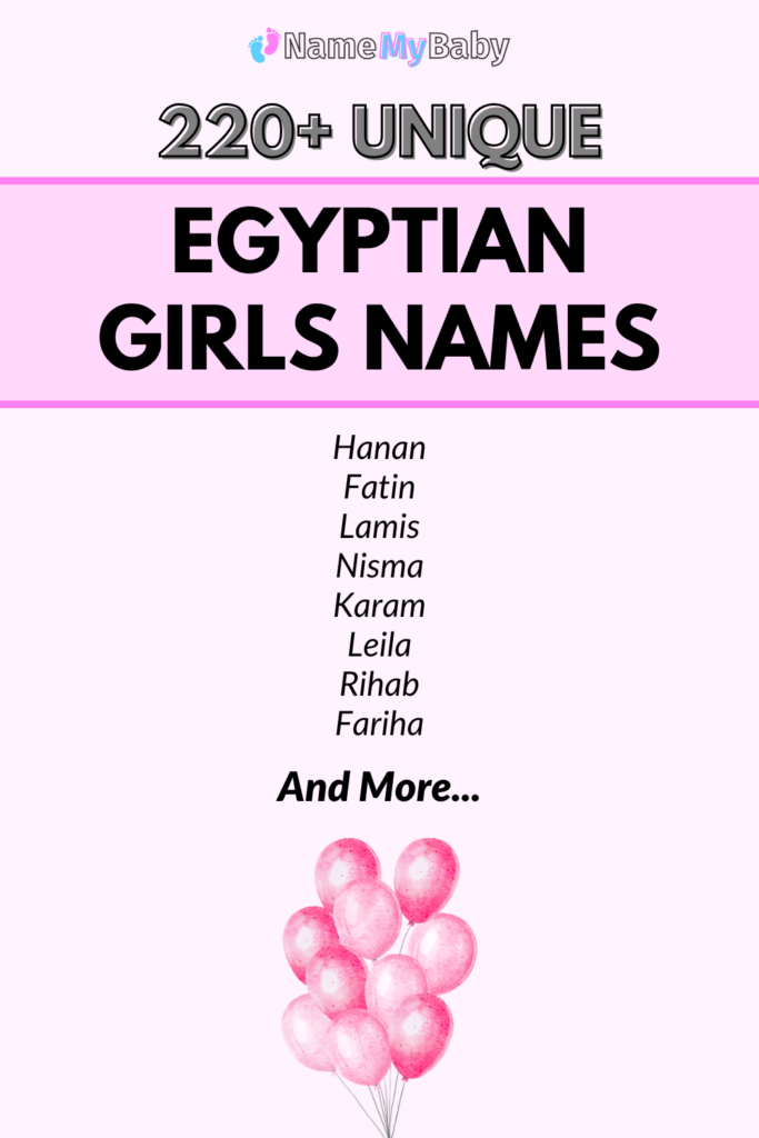 Beautiful Egyptian Women Names