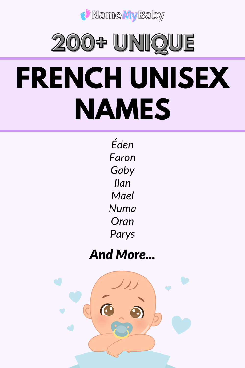 250+ French Unisex Names | Name My Baby