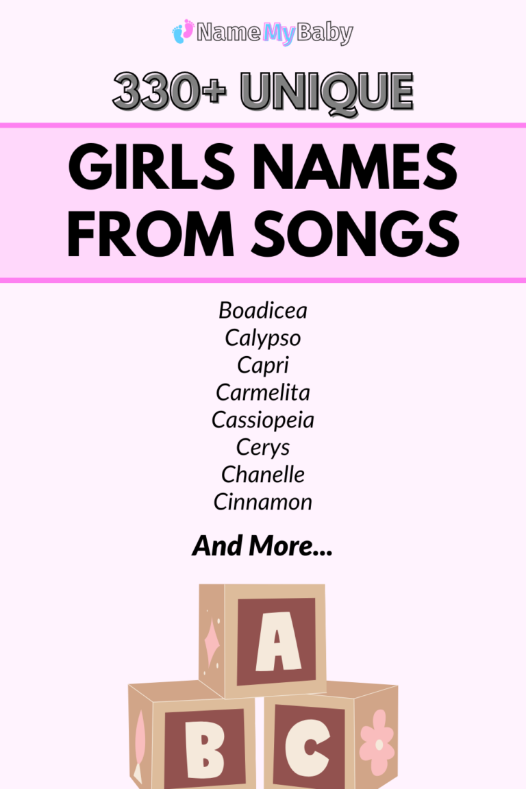 330+ Girls Names From Songs | Name My Baby
