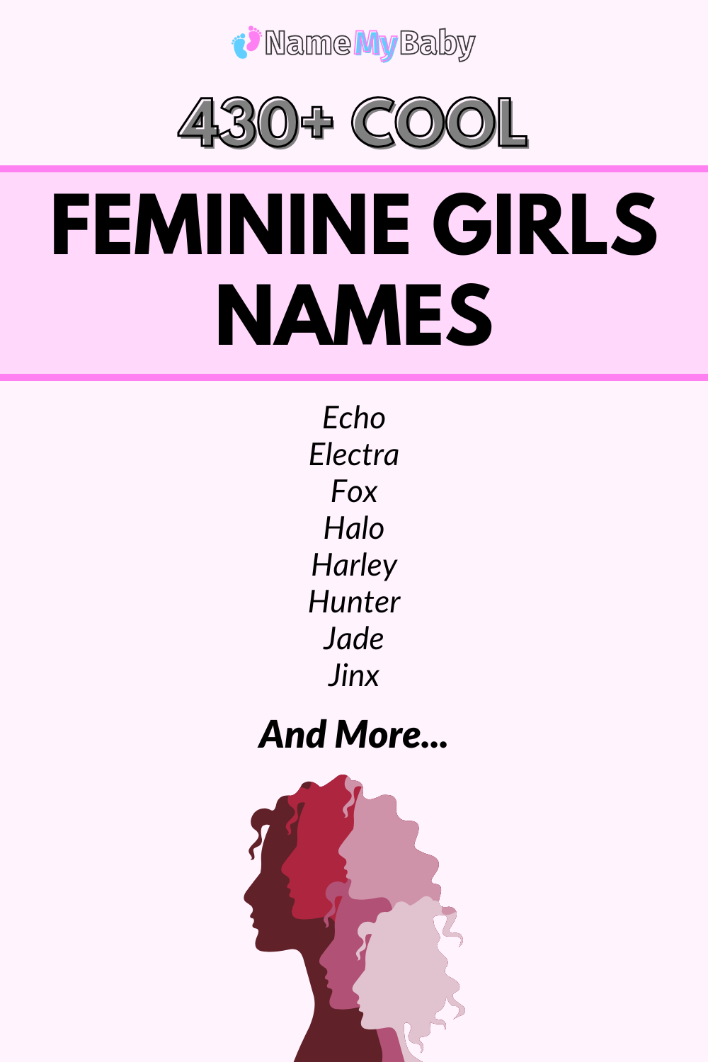 430+ Feminine Girls Names | Name My Baby