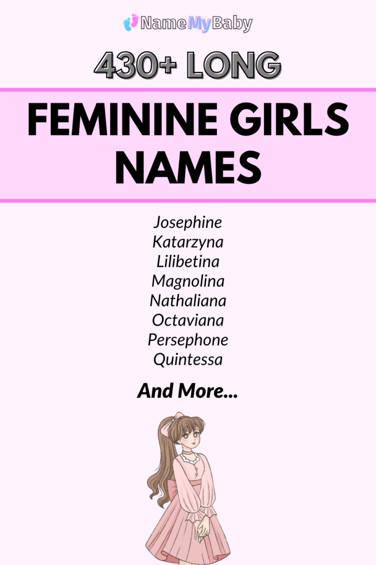 430+ Feminine Girls Names | Name My Baby