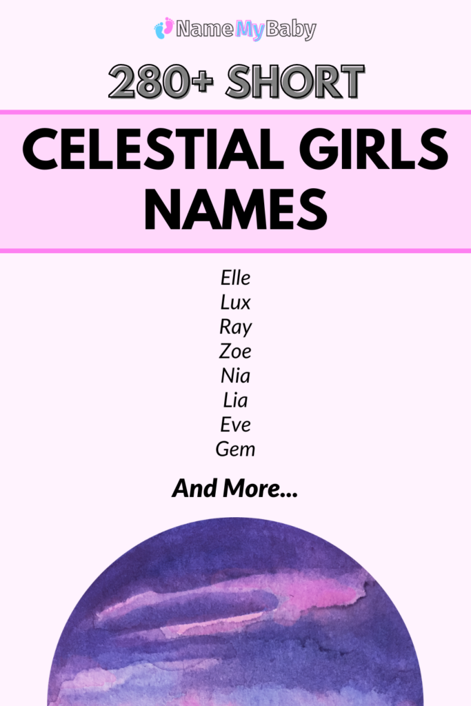 280+ Celestial Girls Names | Name My Baby