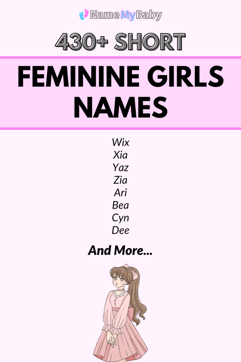 430+ Feminine Girls Names | Name My Baby