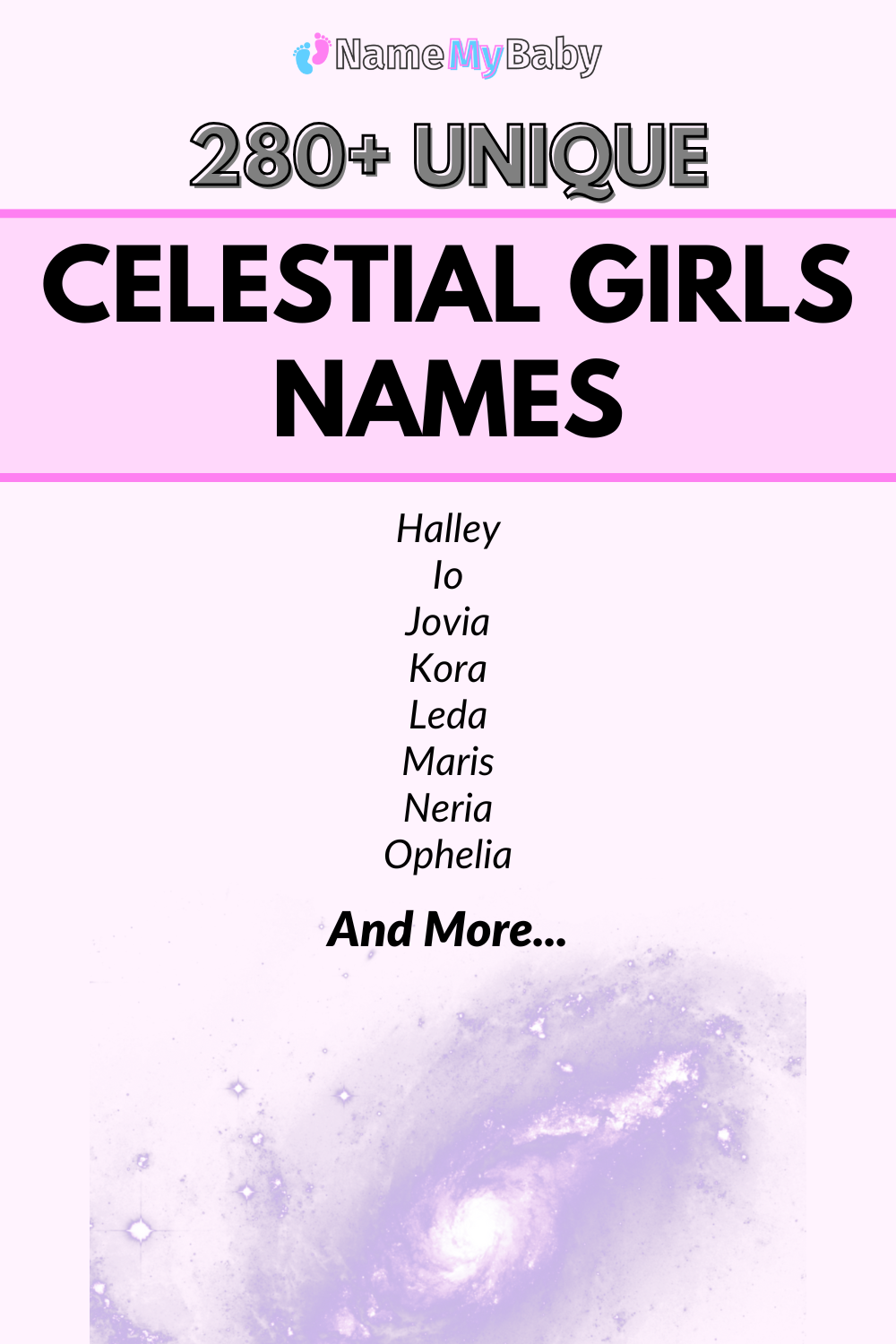 280+ Celestial Girls Names | Name My Baby