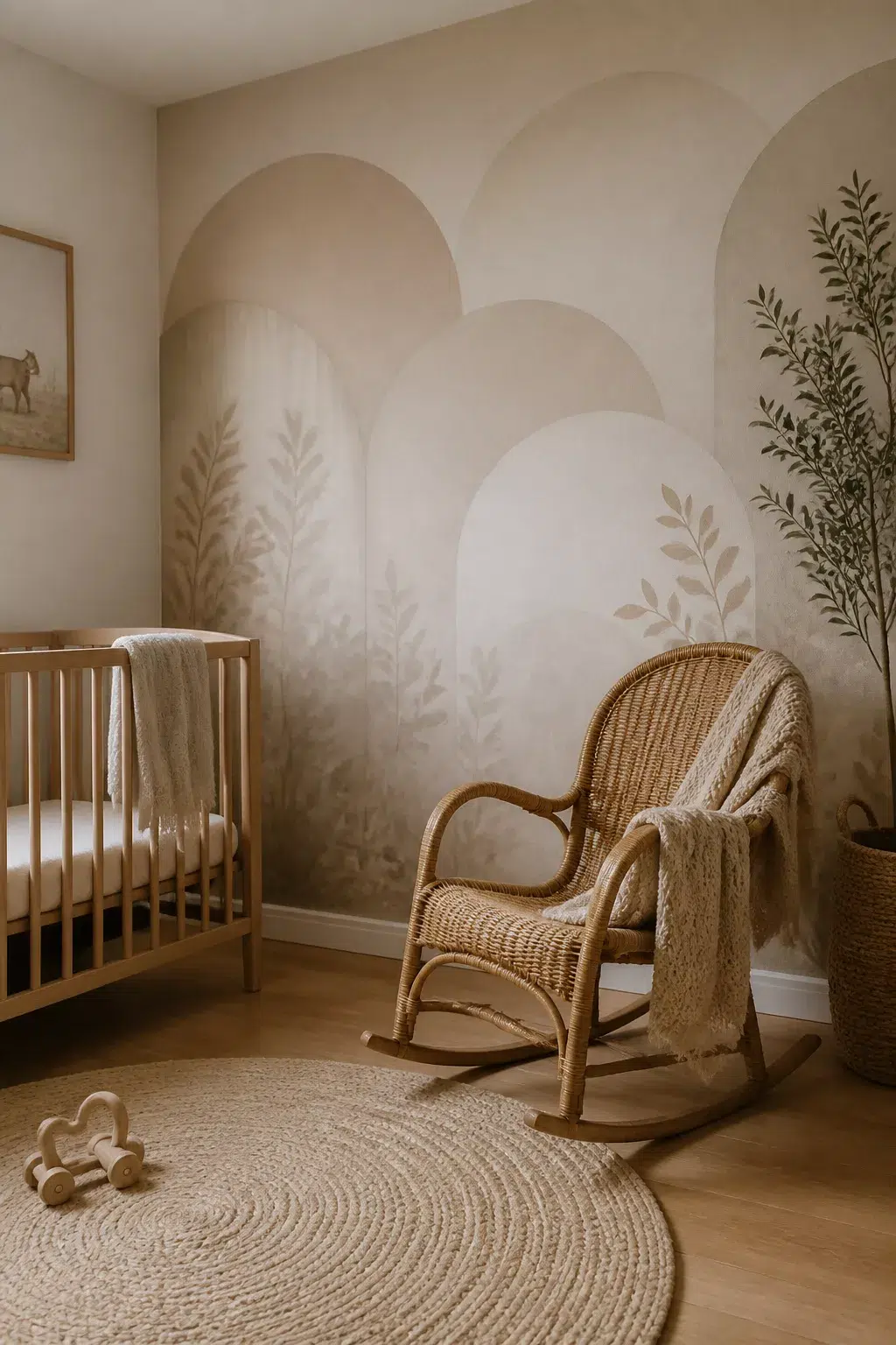 19 Beige Nursery Wallpapers for the Sweetest Rooms