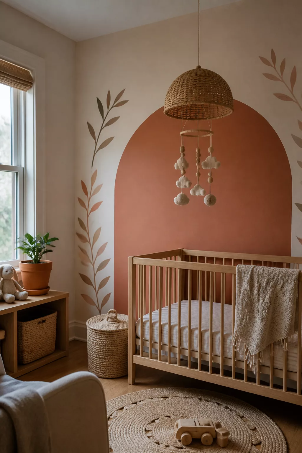 27 Boho Accent Walls For Nurseries Worth Copying